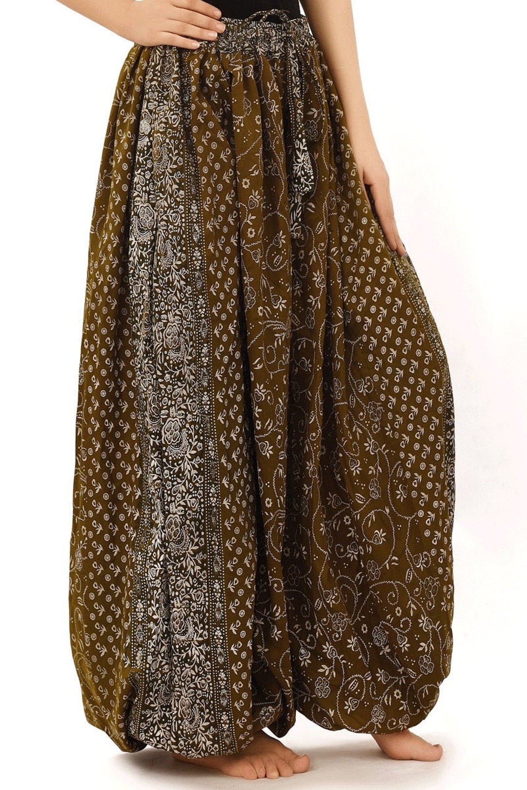 Tribal Belly Dance Bloomer / Gypsy Harem Pant / Aladin Pants ...