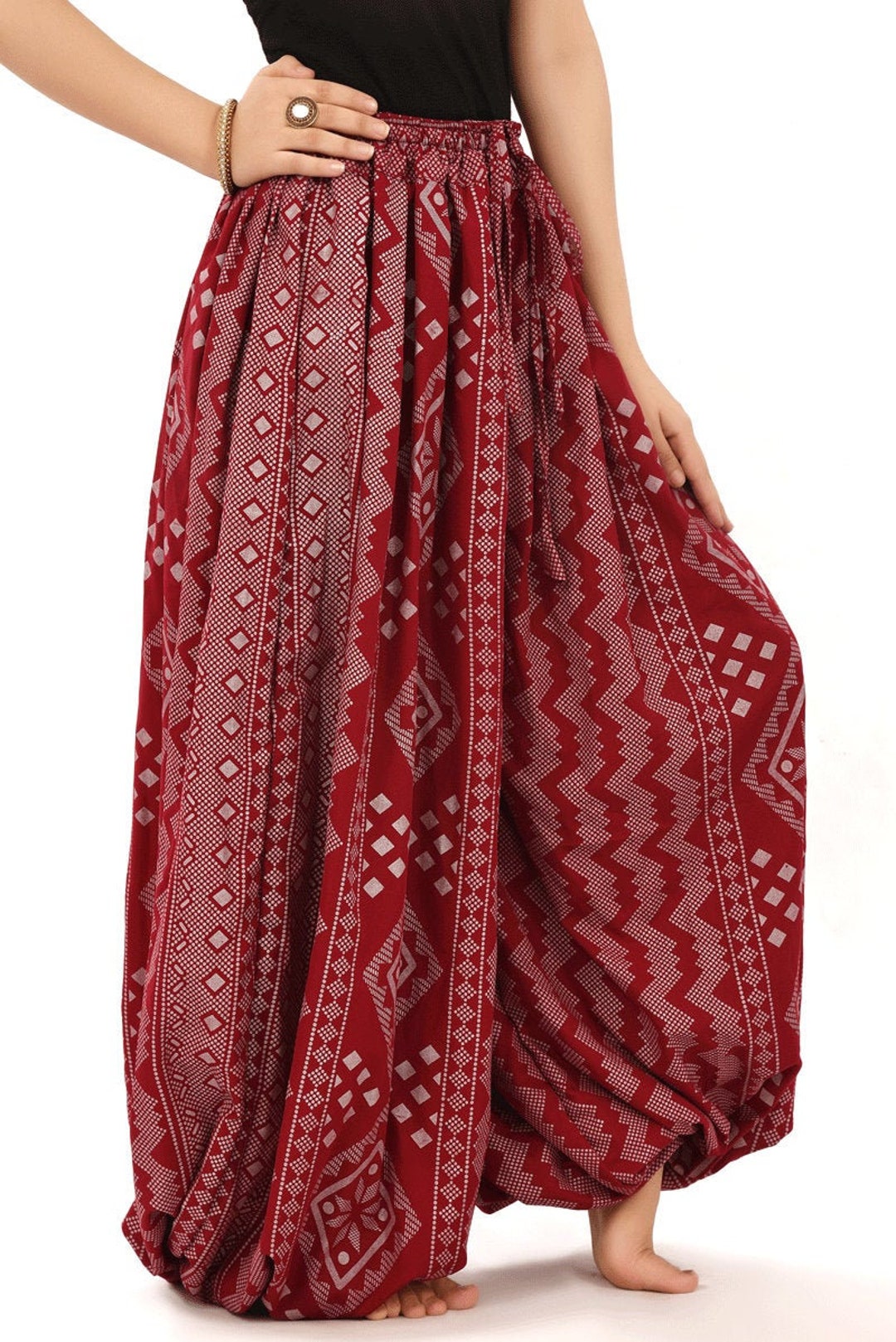 Tribal Belly Dance Bloomer / Gypsy Harem Pant / Aladin Pants ...
