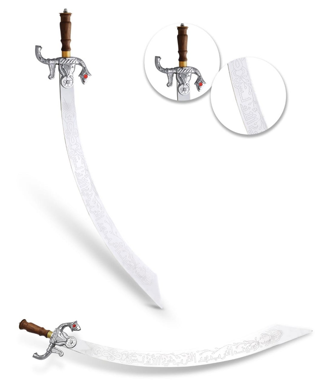 Tribal Bellydance Celtic Sword / Scimitar / Belly Dance Props With ...