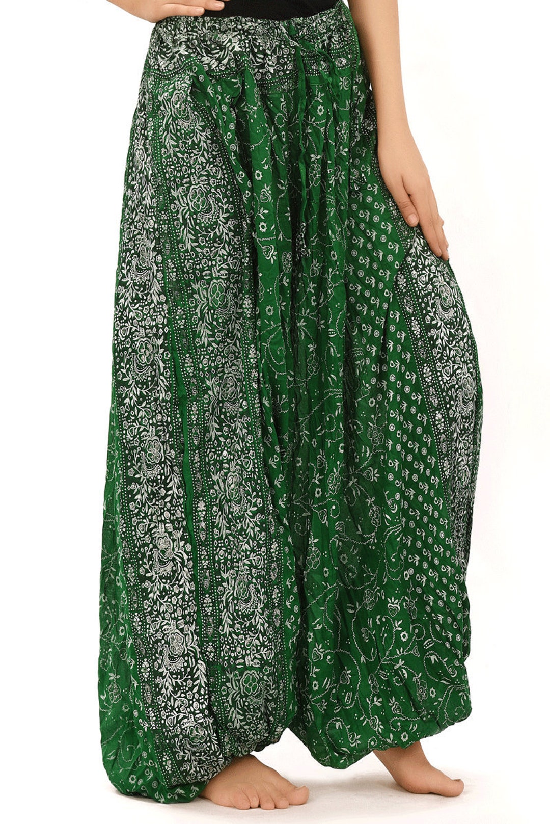 Tribal Belly Dance Bloomer / Gyspy Harem Pant / Aladin Pants ...