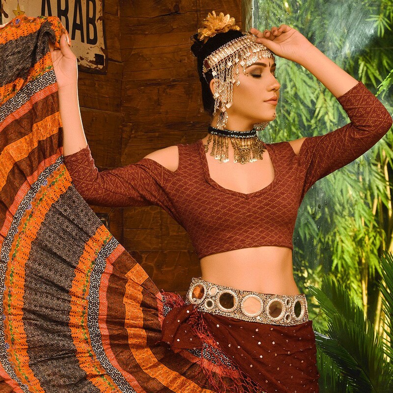 Bellydance Choli Top - Etsy