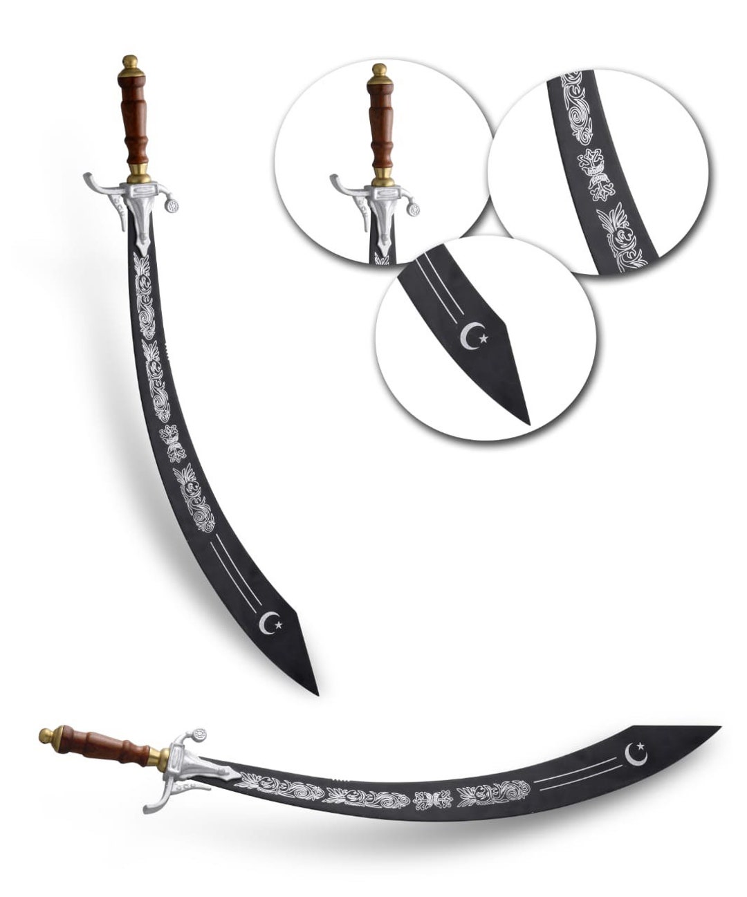 Tribal Bellydance Beginner Sword / Scimitar / Belly Dance Props With ...