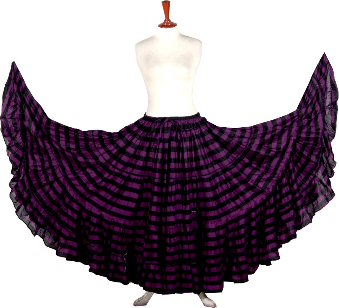Tribal Bellydance Skirt – 25 & 35 Yard , ATS Costume, 4 Tier Festival ...