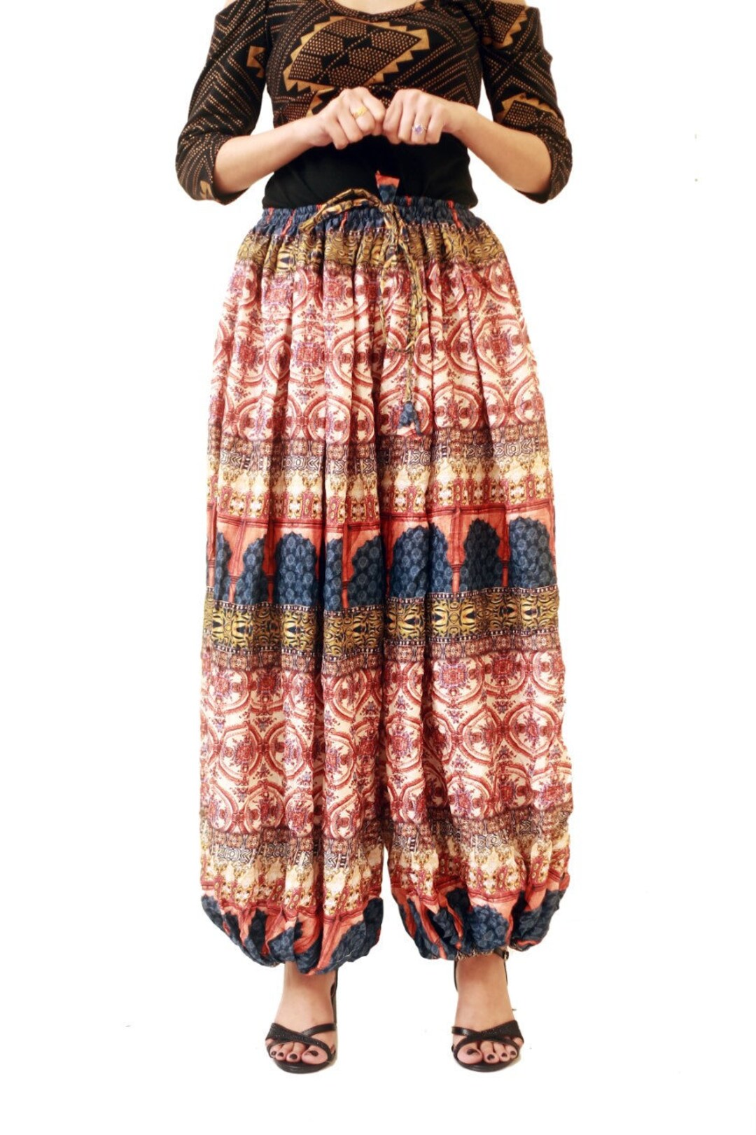 Tribal Belly Dance Bloomer / Gypsy Harem Pant / Aladin Pants ...