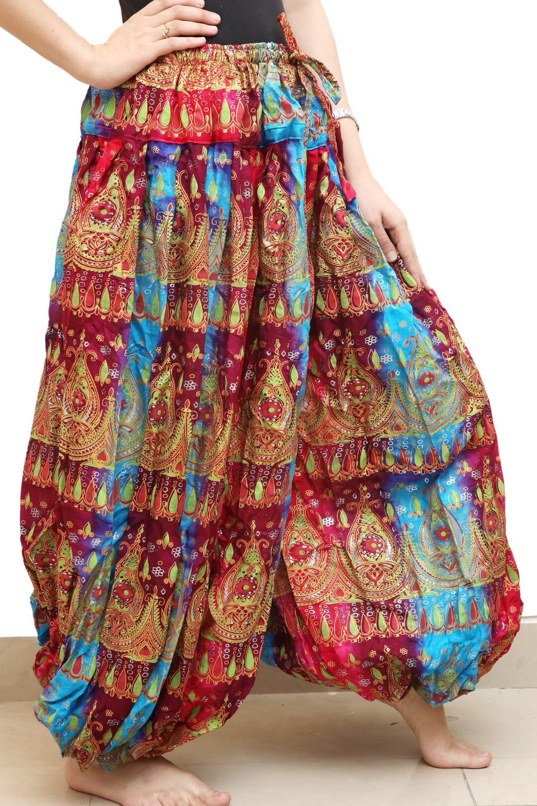 Tribal Belly Dance Bloomer / Gypsy Harem Pant / Aladin Pants ...