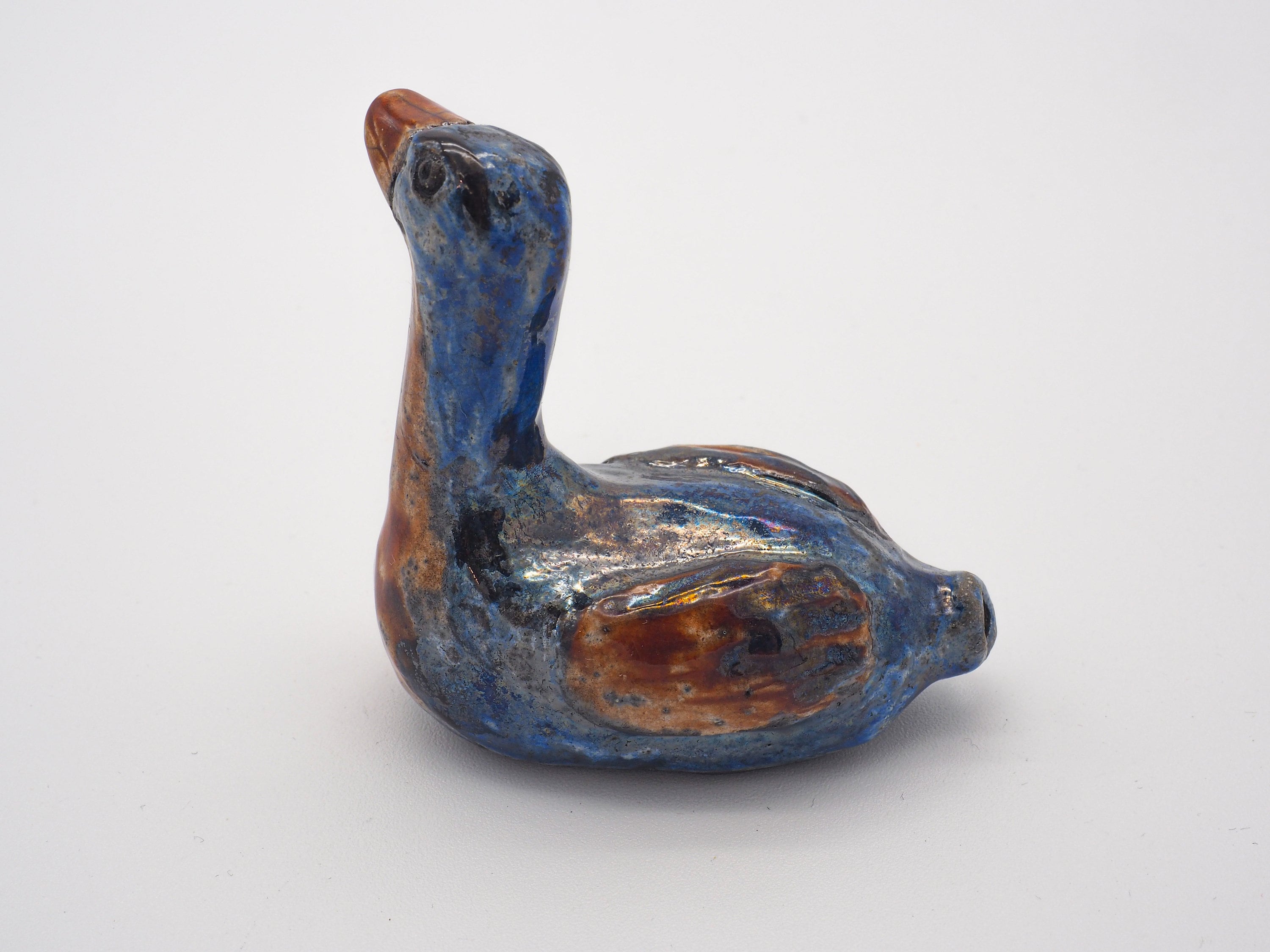 Goose Whistle - Ceramic Animal Whistle - Raku Ceramic Goose ...