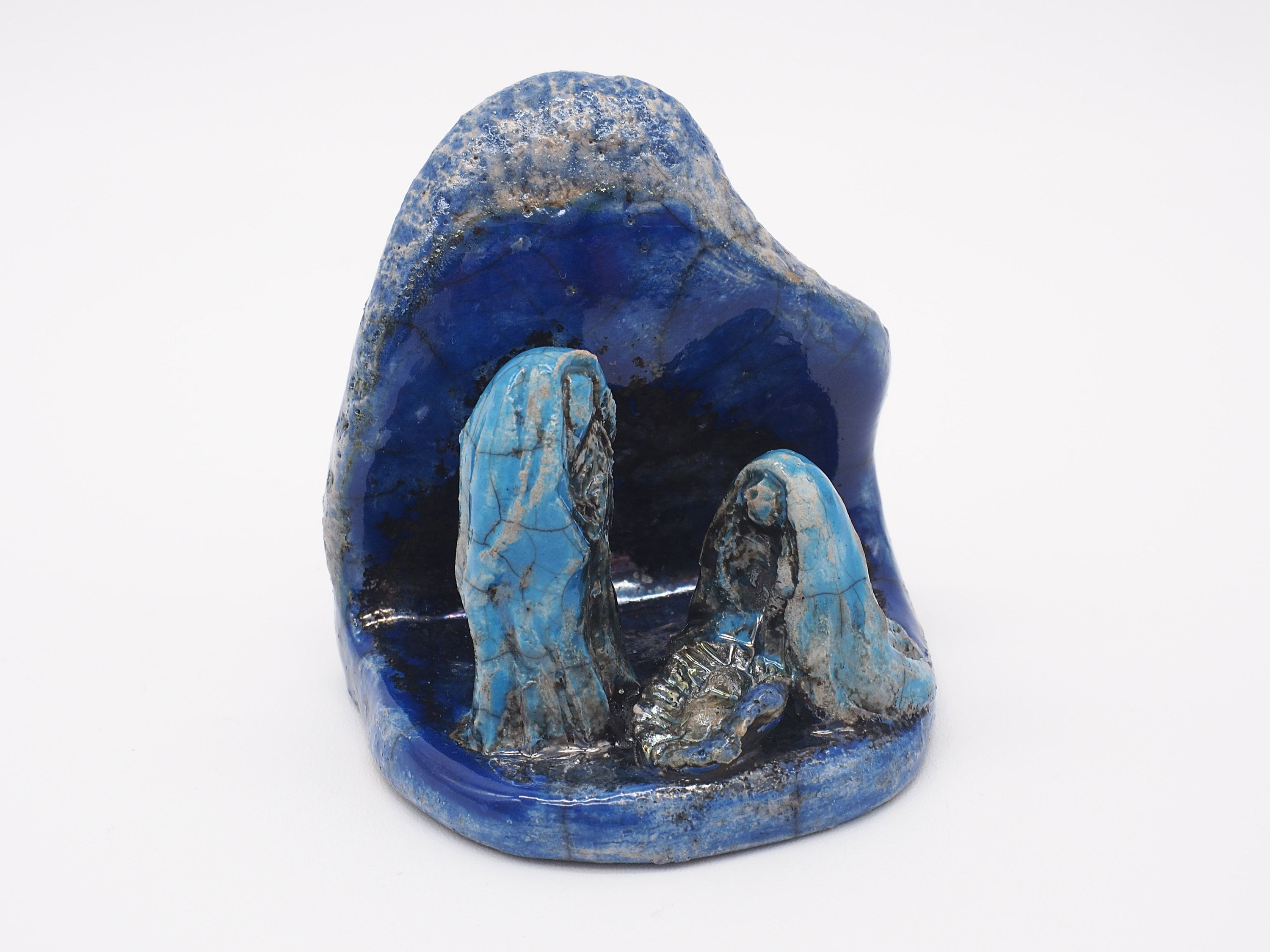 Raku Ceramic Crib Handcrafted Baby Crib Unique Raku Pottery Crib Modern ...