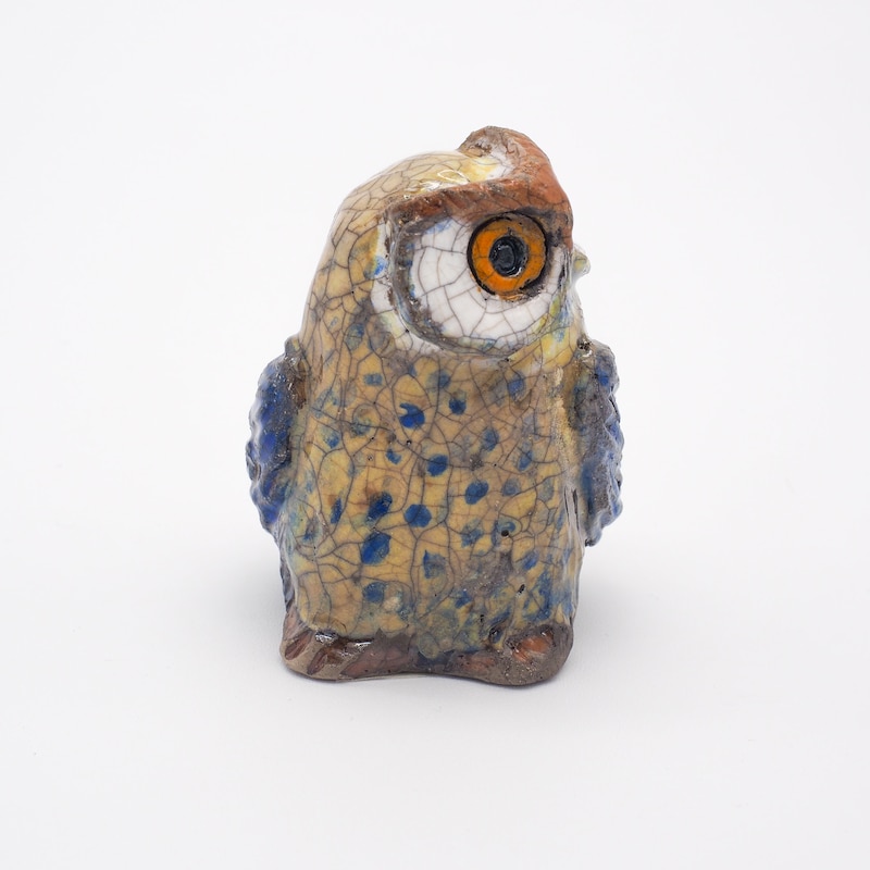 Ceramic Owl Sculpture - Etsy