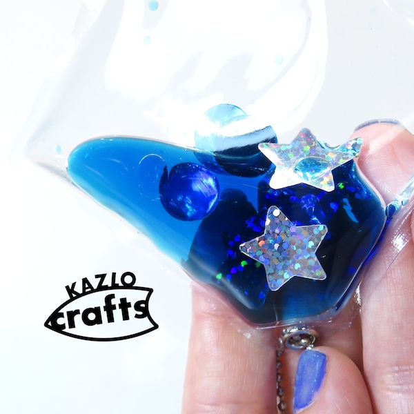 Motion Liquid Keychain - Etsy