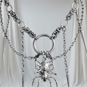 Spiked Spider Chainmaille - Etsy