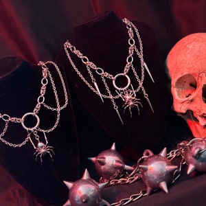 Spiked Spider Chainmaille - Etsy