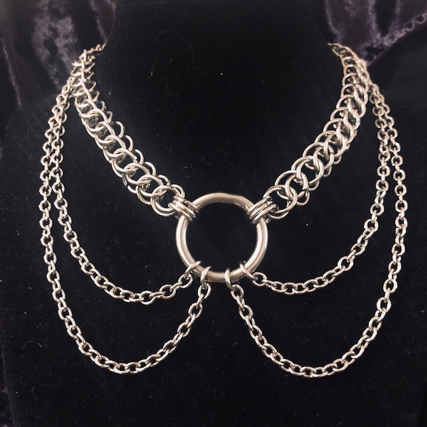 O Ring Choker - Etsy