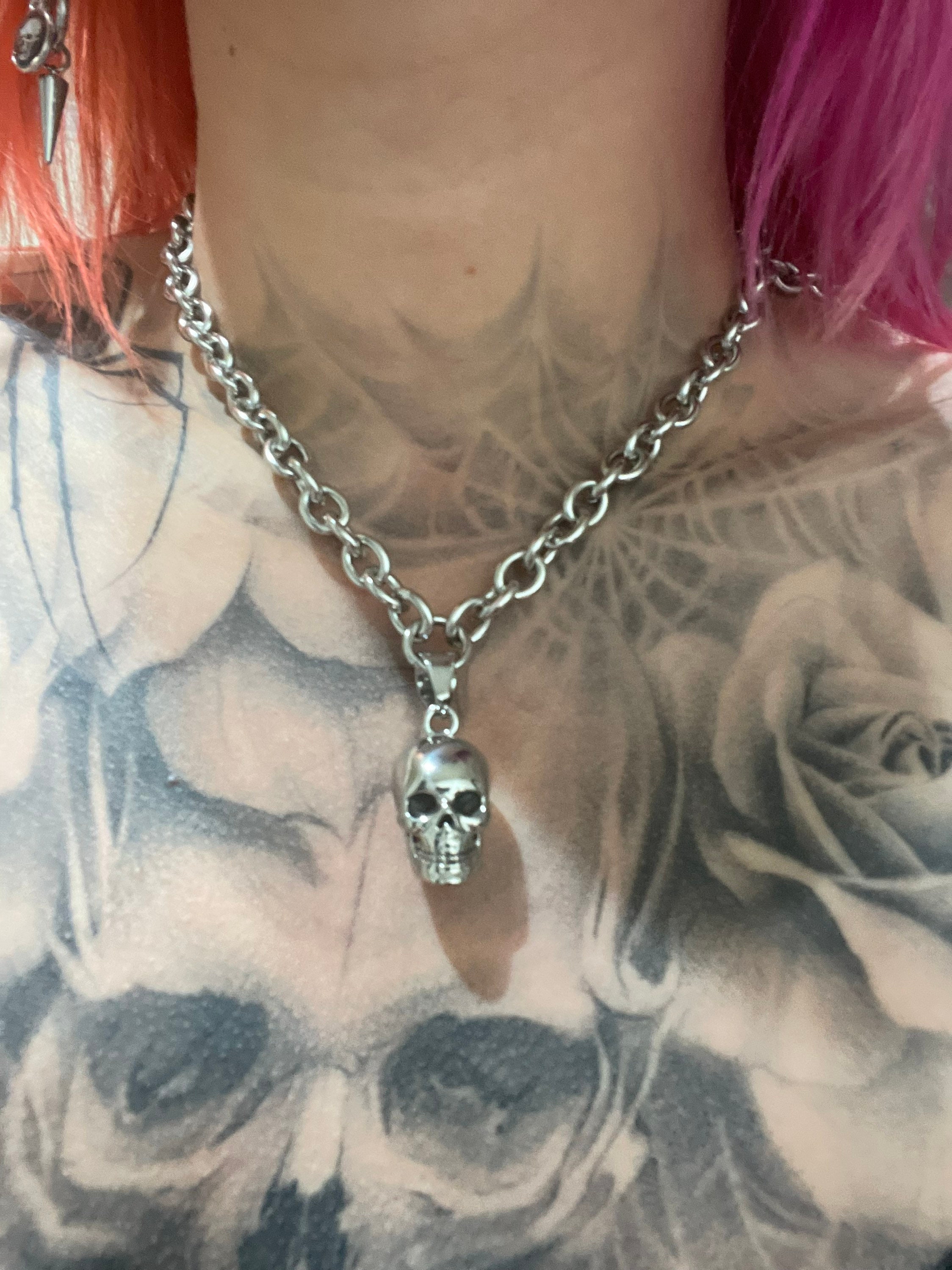 Skull Chain - Etsy