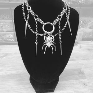 Spiked Spider Chainmaille - Etsy