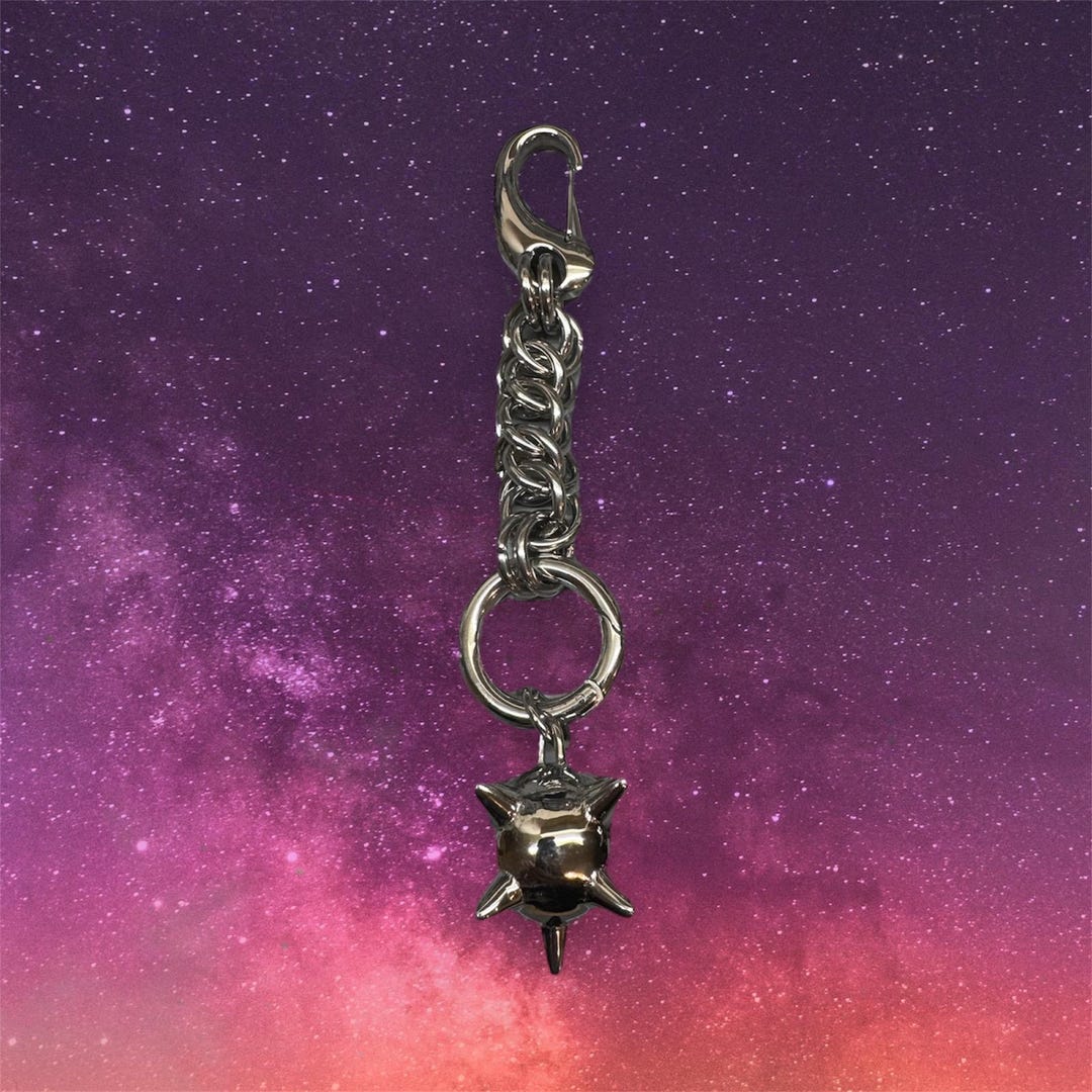 Smaller Flail Keychain - Etsy