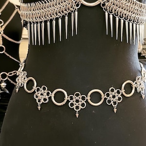 Daisy Chain Chainmaille Belt - Etsy