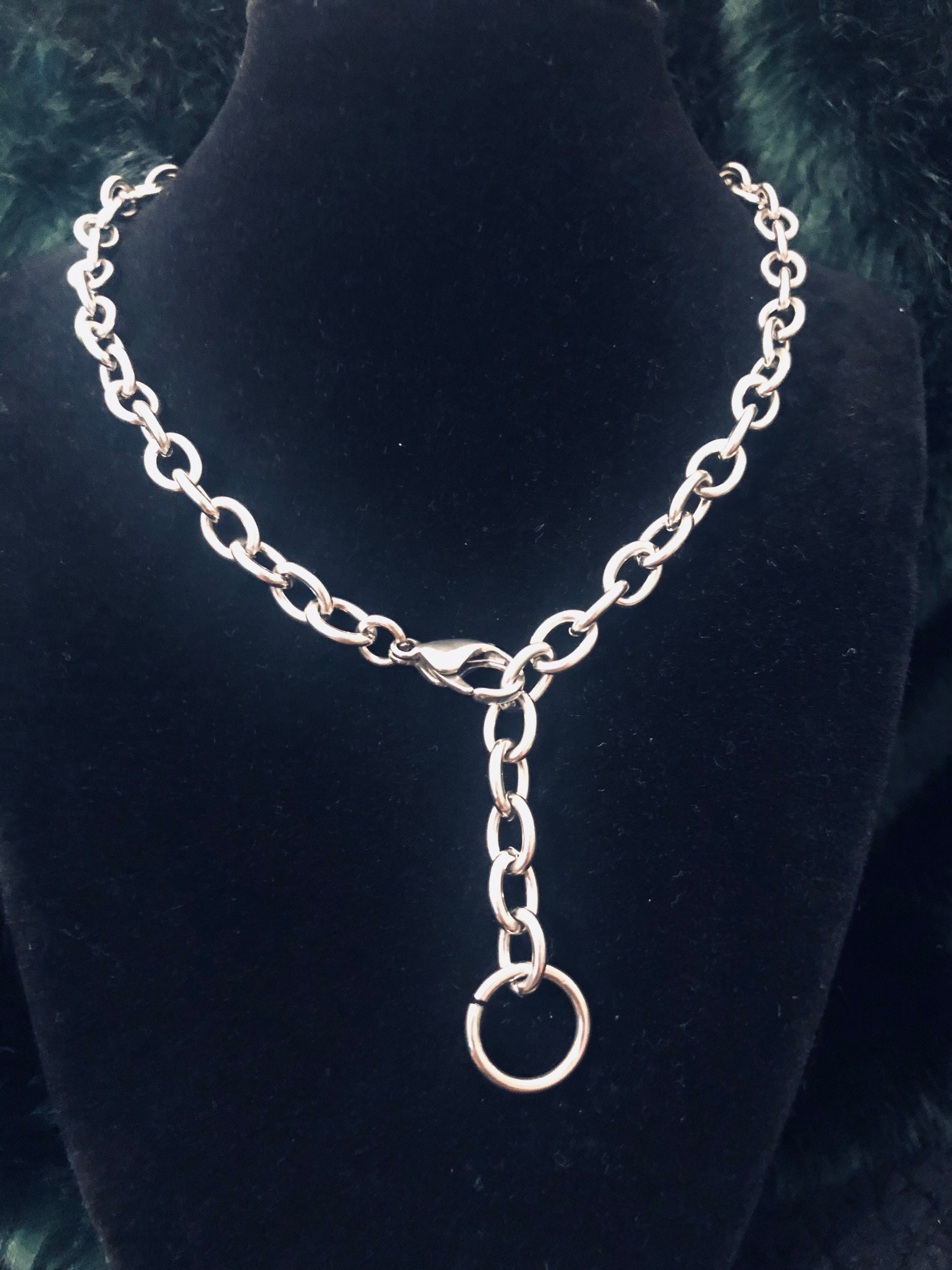 Razor Blade Chain Necklace - Etsy