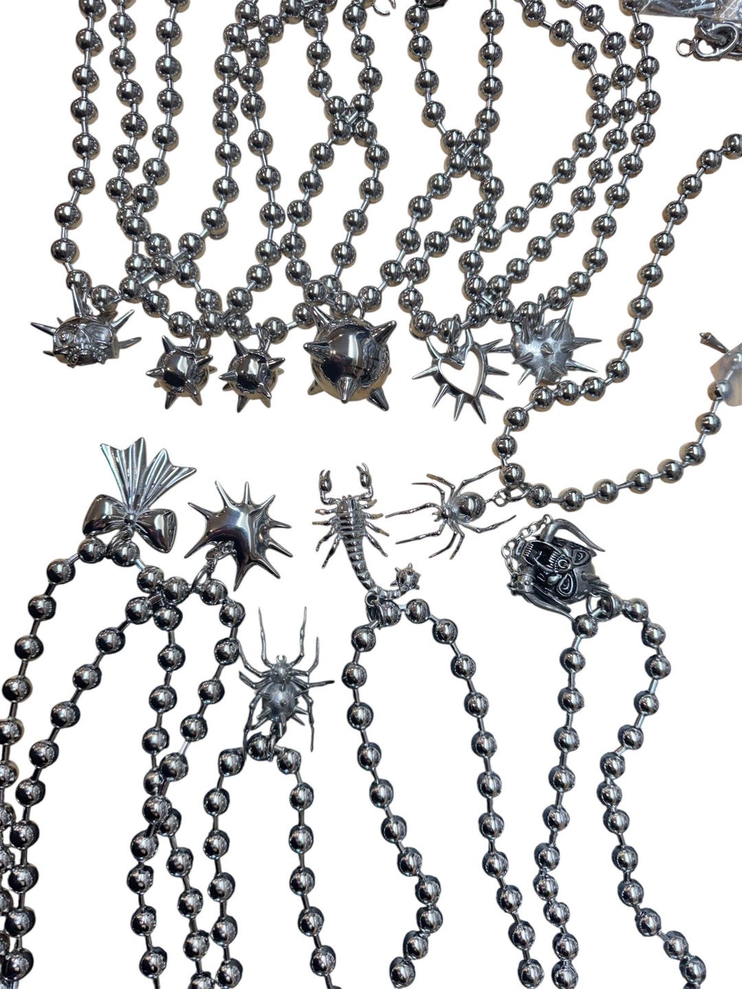 Ball Chains, Pendant Chains, Mace, Hearts, Spiders, Medieval Themed - Etsy
