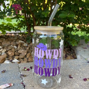 Howdy Glass Cup Can | Iced Coffee Glass Cup | Soda Can Glass ...