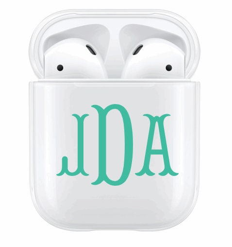 Apple Airpods Small Monogram Decal Free Shipping Decal - Etsy