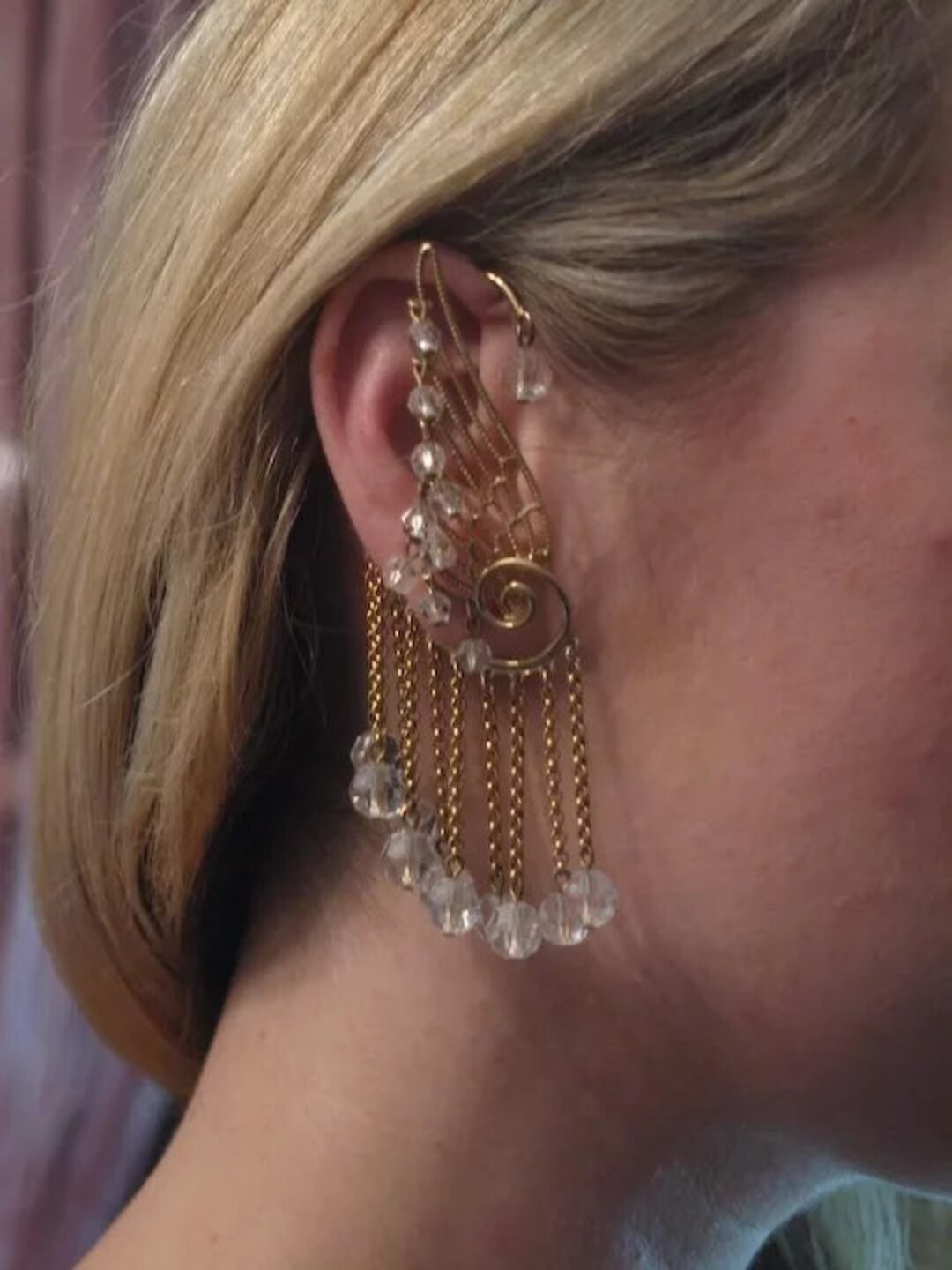 Red Carpet Worthy Napier Wrap Around Earrings - Etsy