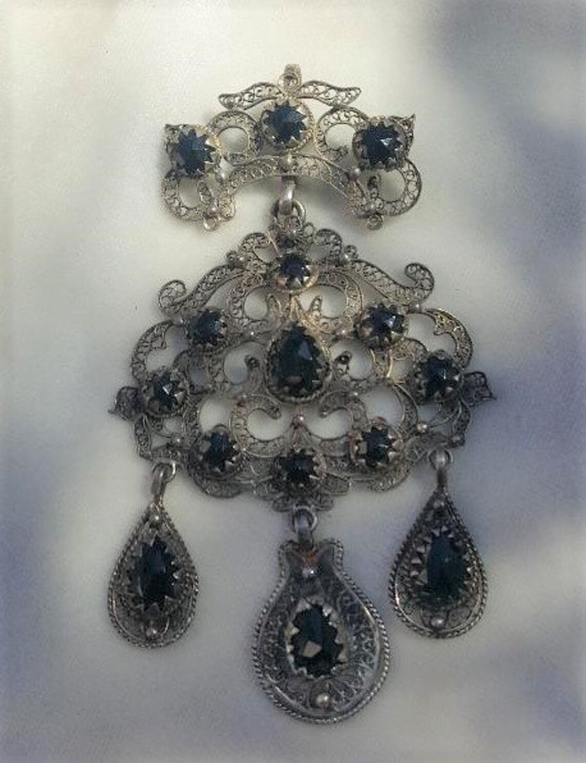 Grand Georgian Filligree Stomacher - Etsy