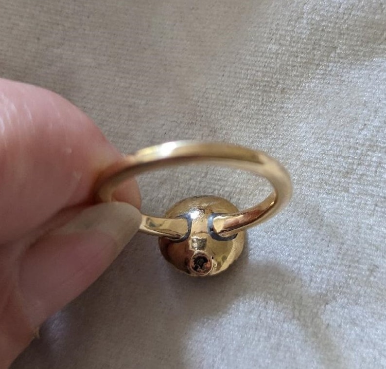 17th Century Stuart Crystal Ring in 14k - Etsy