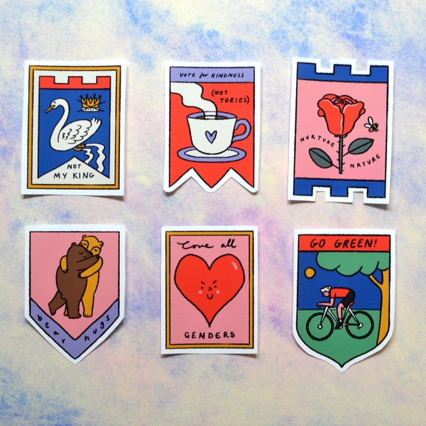 Left Wing Stickers - Etsy