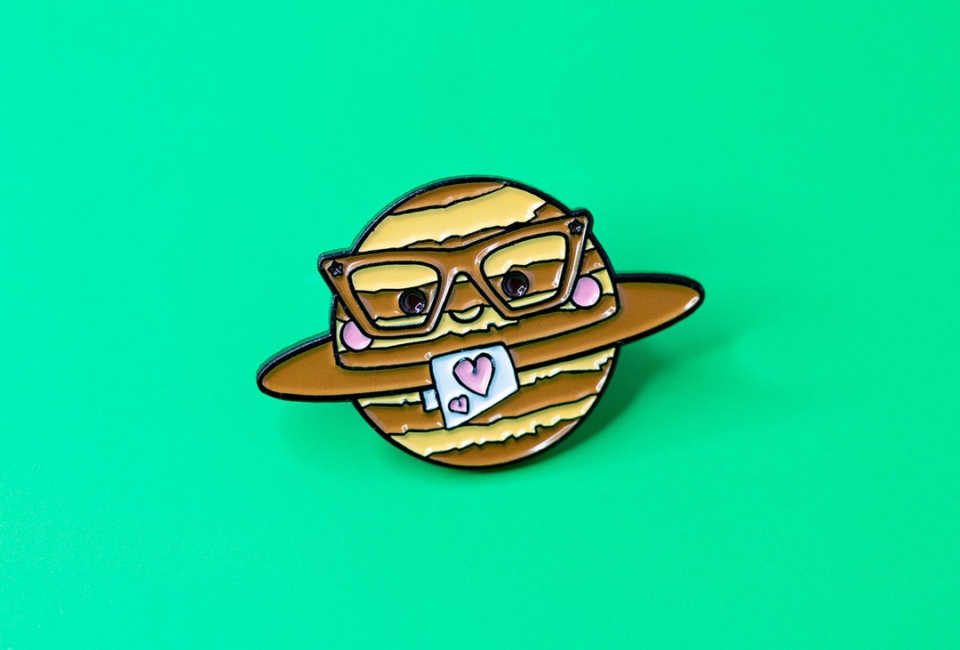 Saturn Soft Enamel Pin Badge / Pins for Backpack / Bag Pin / Gifts Pins ...