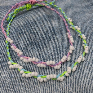 Custom Beach Wave Anklet/mermaidcore Anklet/waterproof Ankle Bracelet ...