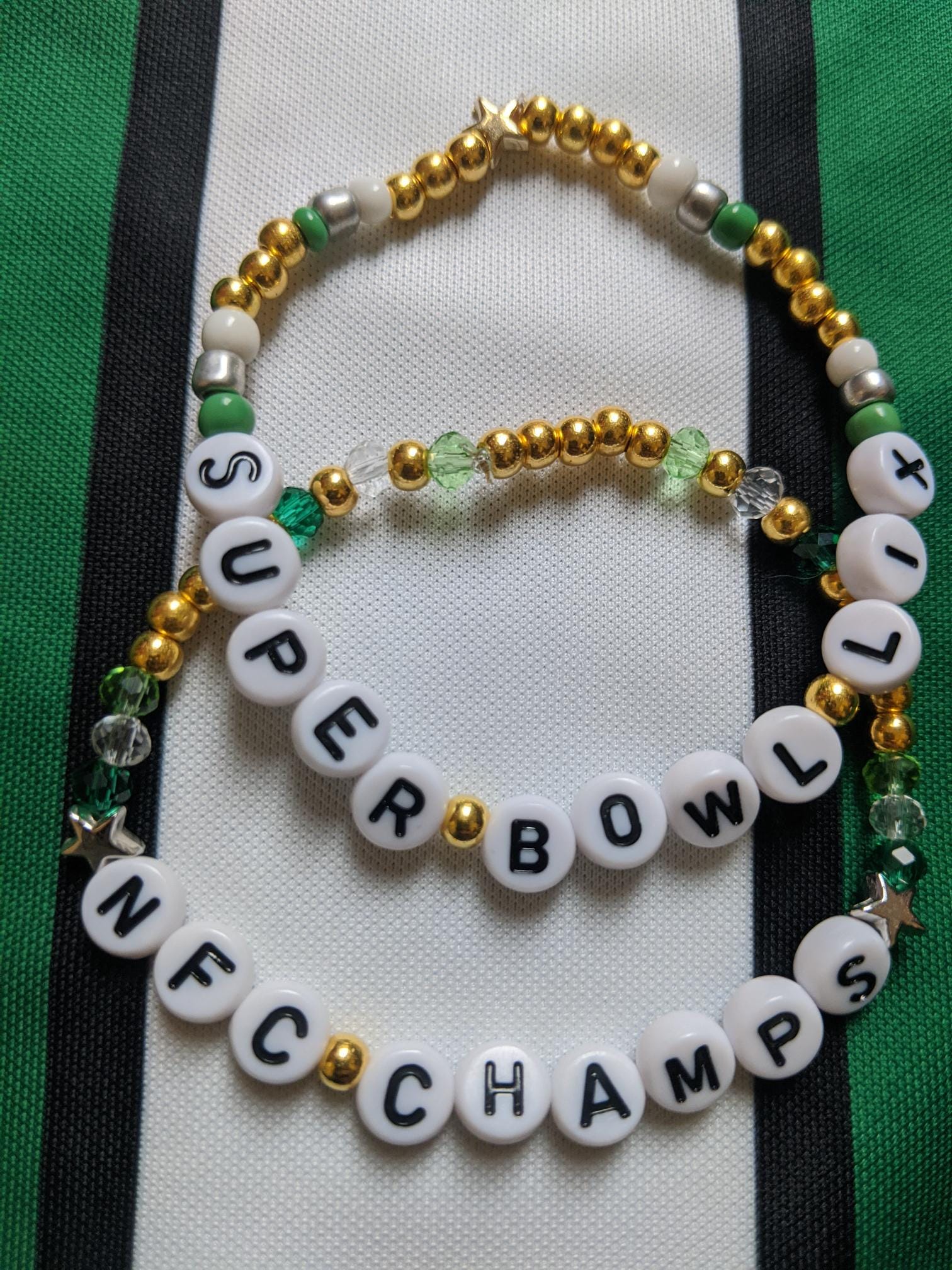 Philadelphia Eagles Bracelet/eagles Friendship Bracelet/philly Sports ...