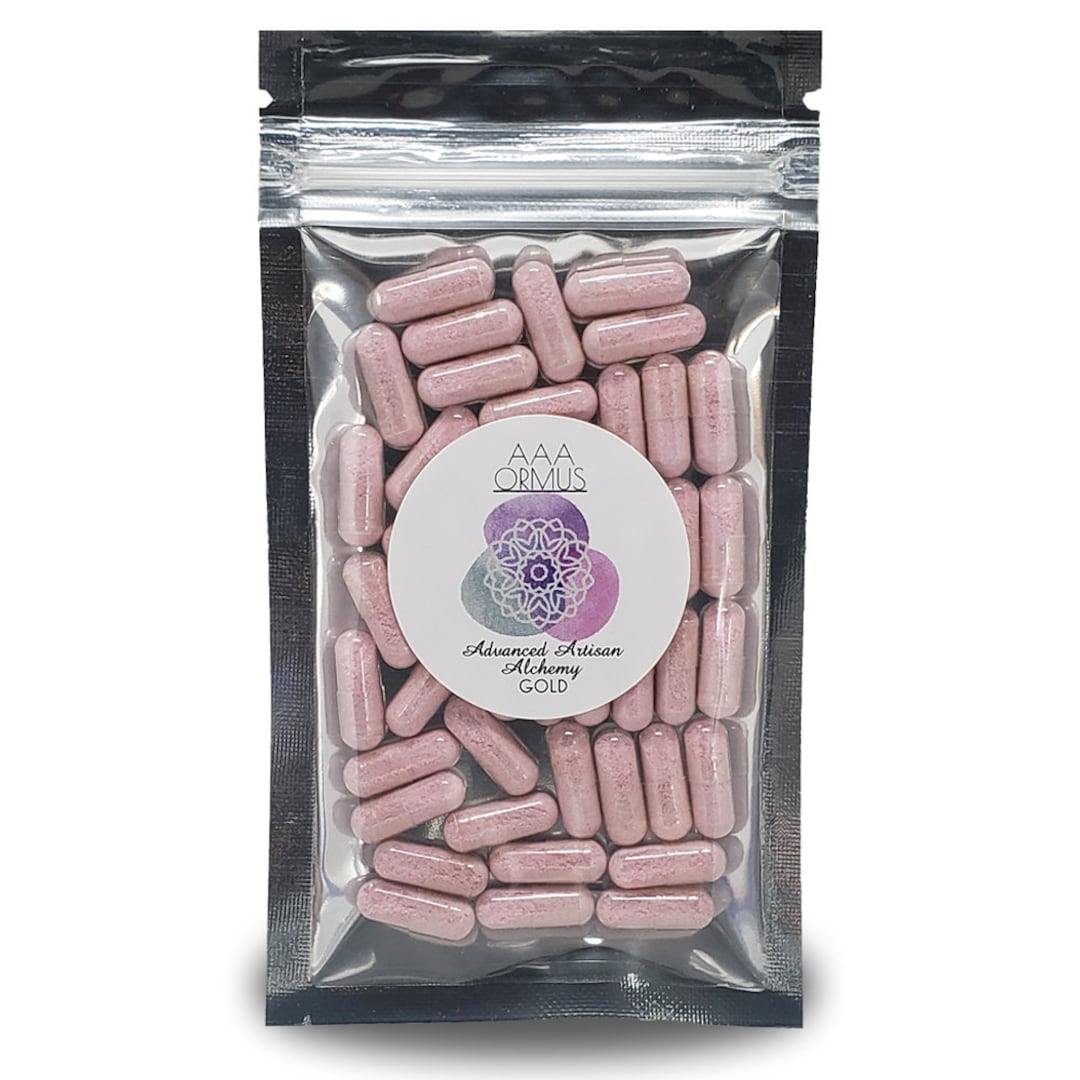 ORMUS GOLD - Colloidal Gold Capsules Vegan - Monoatomic Gold Ormus ...