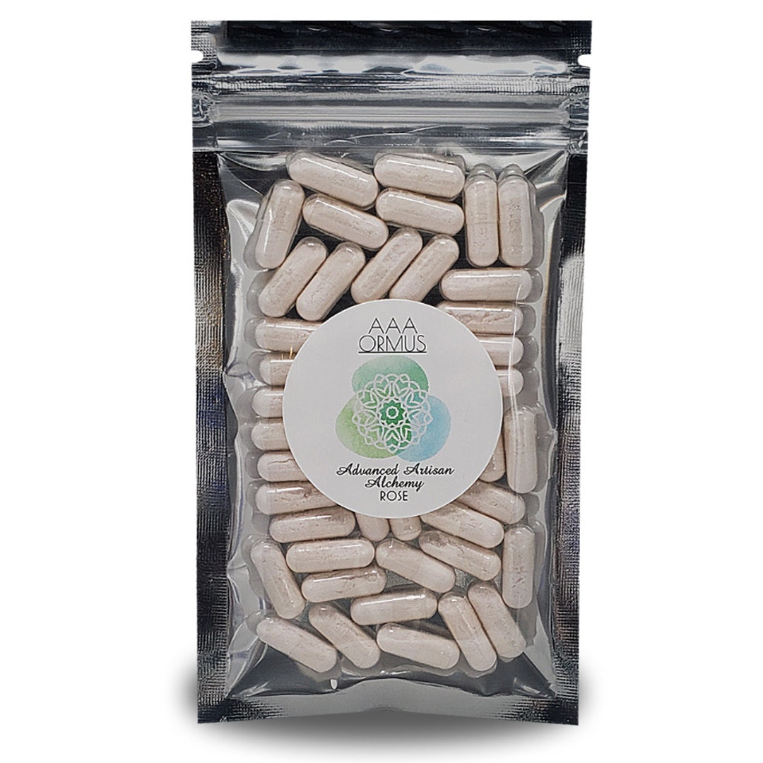 ORMUS - Rose Capsules Vegan - Monoatomic Gold Ormus - Ocean Minerals ...