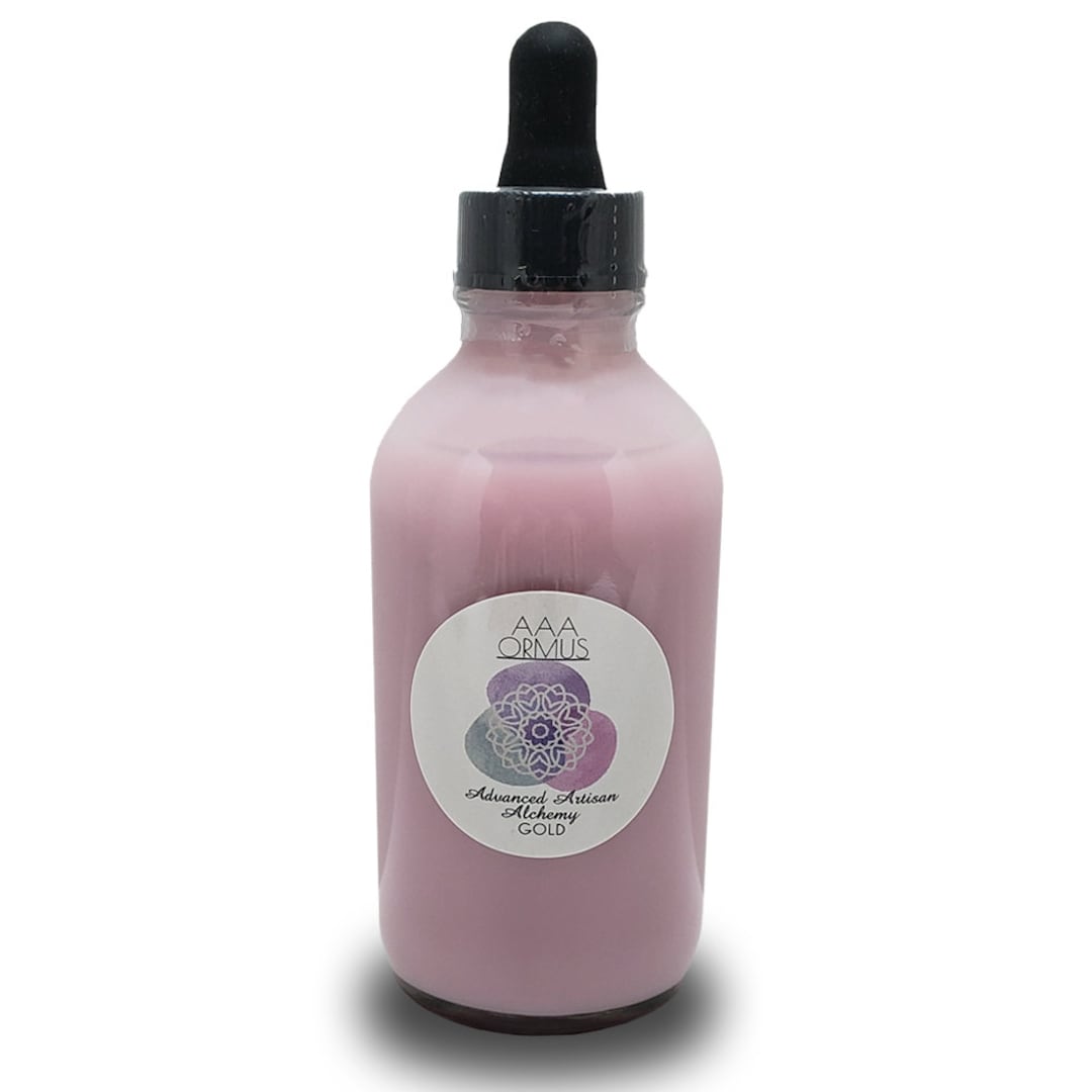 ORMUS GOLD - Real Gold Liquid - Monoatomic Gold Ormus - Liquid Gold - Manna - 4 Oz Glass Bottle ...