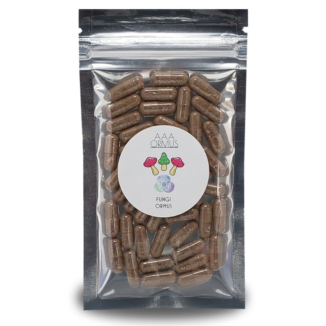 ORMUS FUNGI - Capsules Vegan - 7 Noble Mushrooms - Ormus Base ...