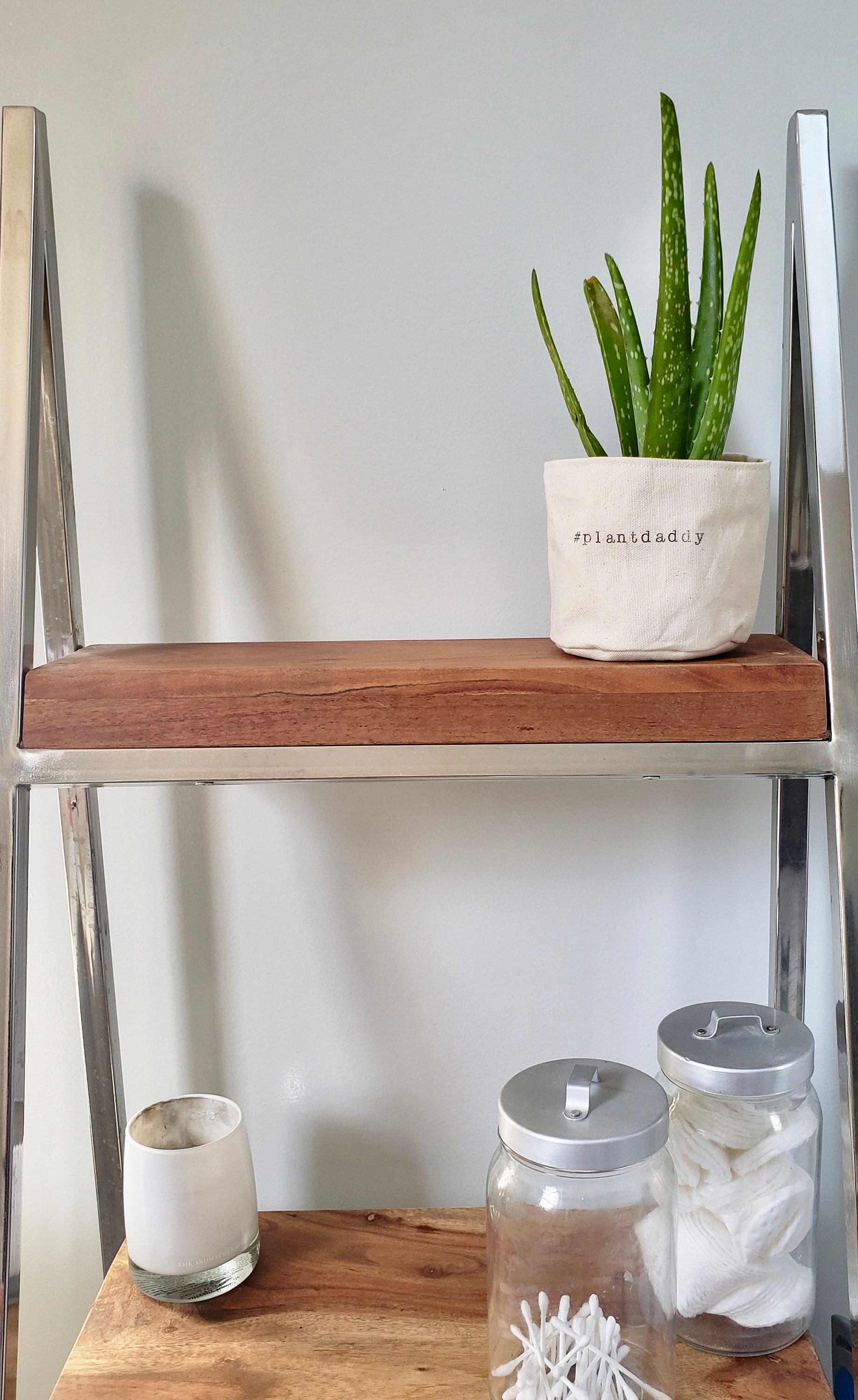 Plant Daddy Planter Basket Canvas Plant Pot Indoor | Etsy