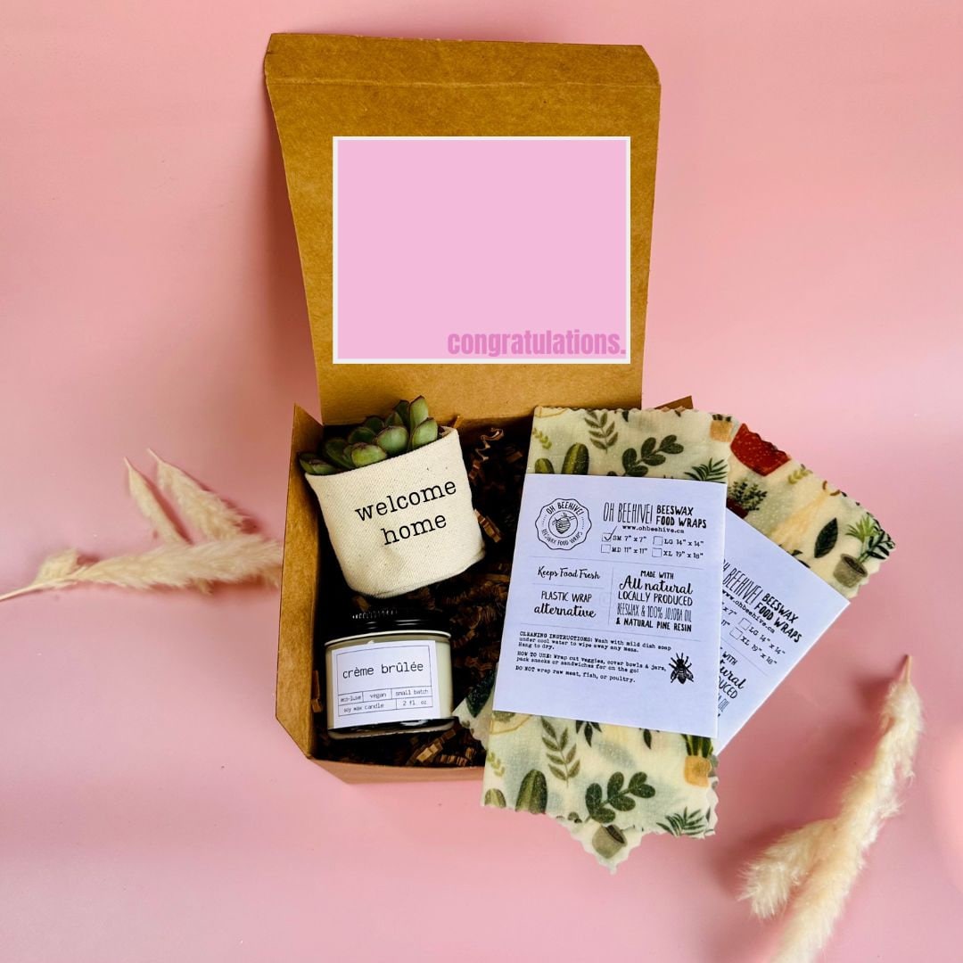 Welcome Home Box - Congratulations, Thinking of You, Hygge Gift Box ...