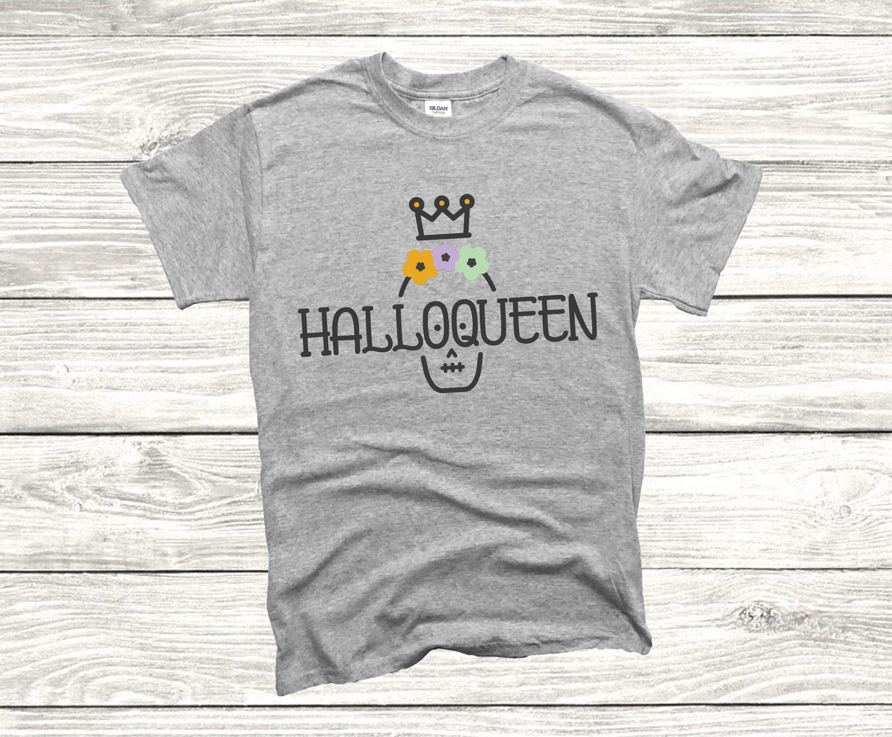 Halloqueen Shirt Halloween Shirt Funny Halloween Shirt Etsy