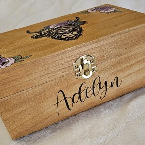Highland Cow Personalized Box - Etsy