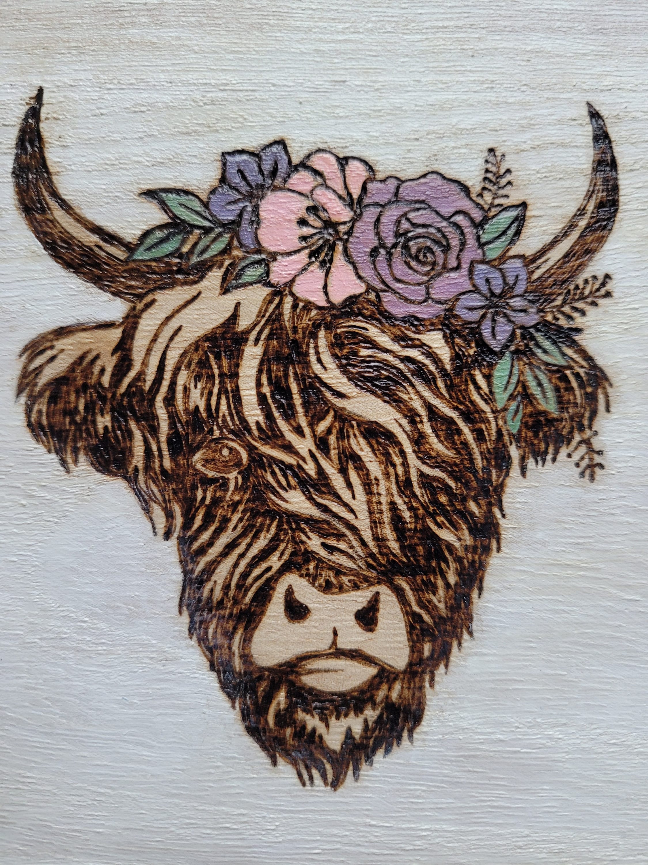 Highland Cow Personalized Box - Etsy