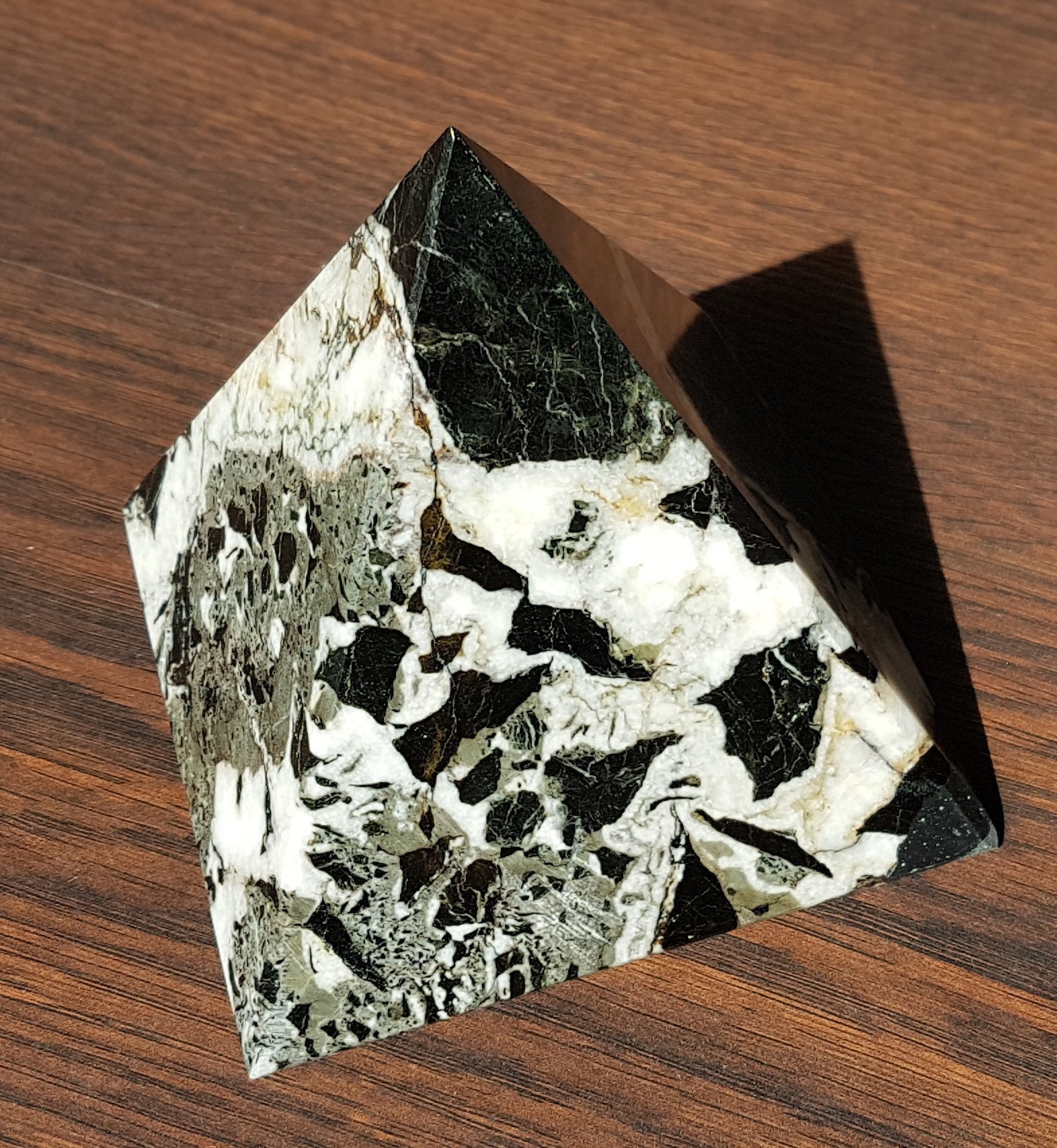 Natural BLACK ONYX Pyramid Gemstone High-quality GRADE A | Etsy