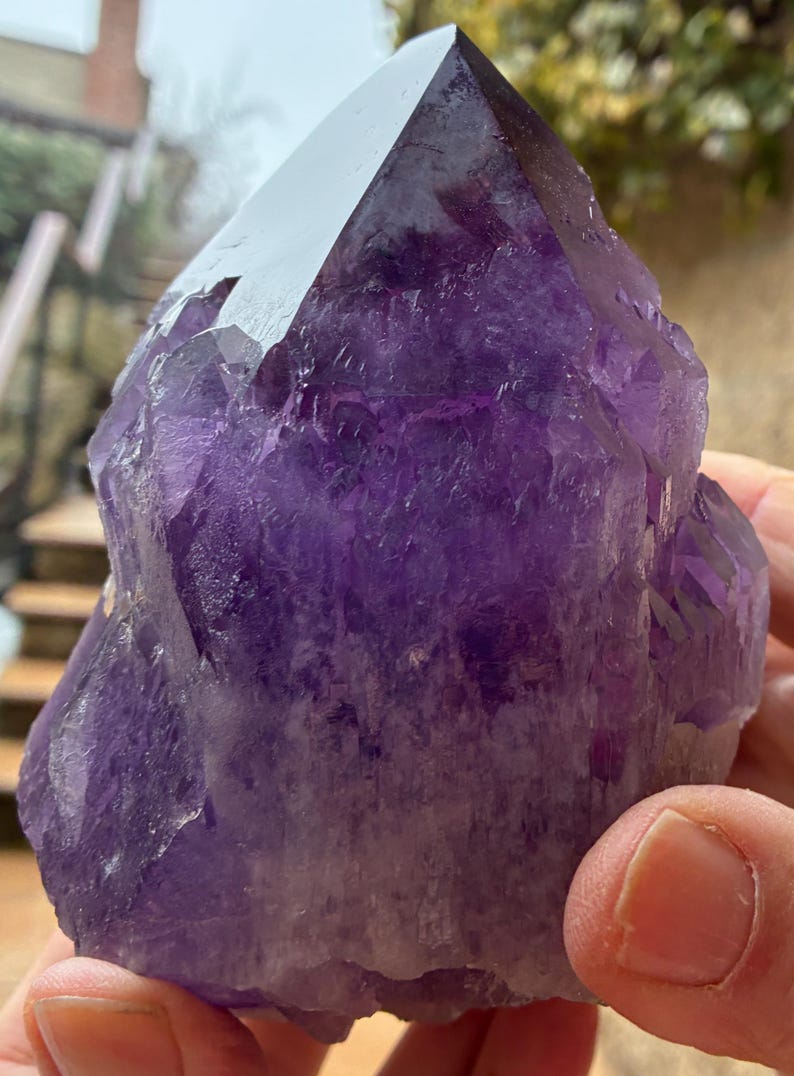 AMETRINE Large Point, Polished Crystal Tower, Master Healer Specimen ...