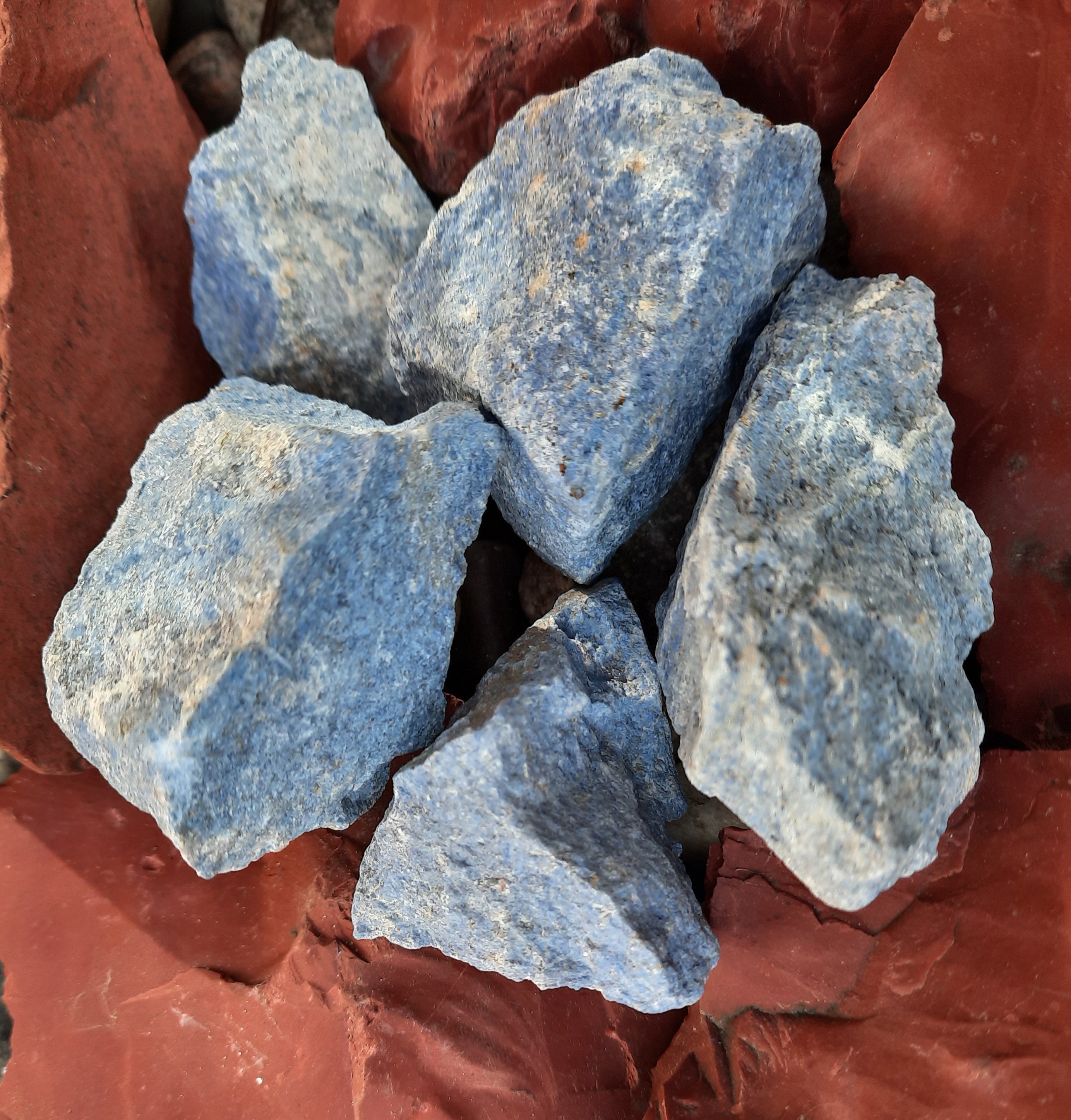 Natural RAW SODALITE Gemstones High-quality GRADE A 3 6 9 - Etsy UK