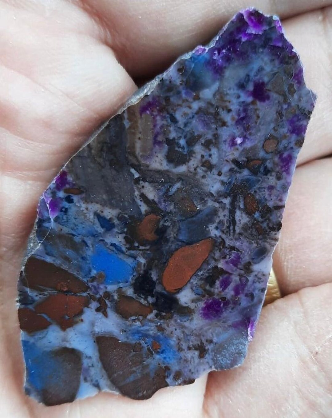 SUGILITE Double-sided Polished Plate - South African Rarity, AAA ...