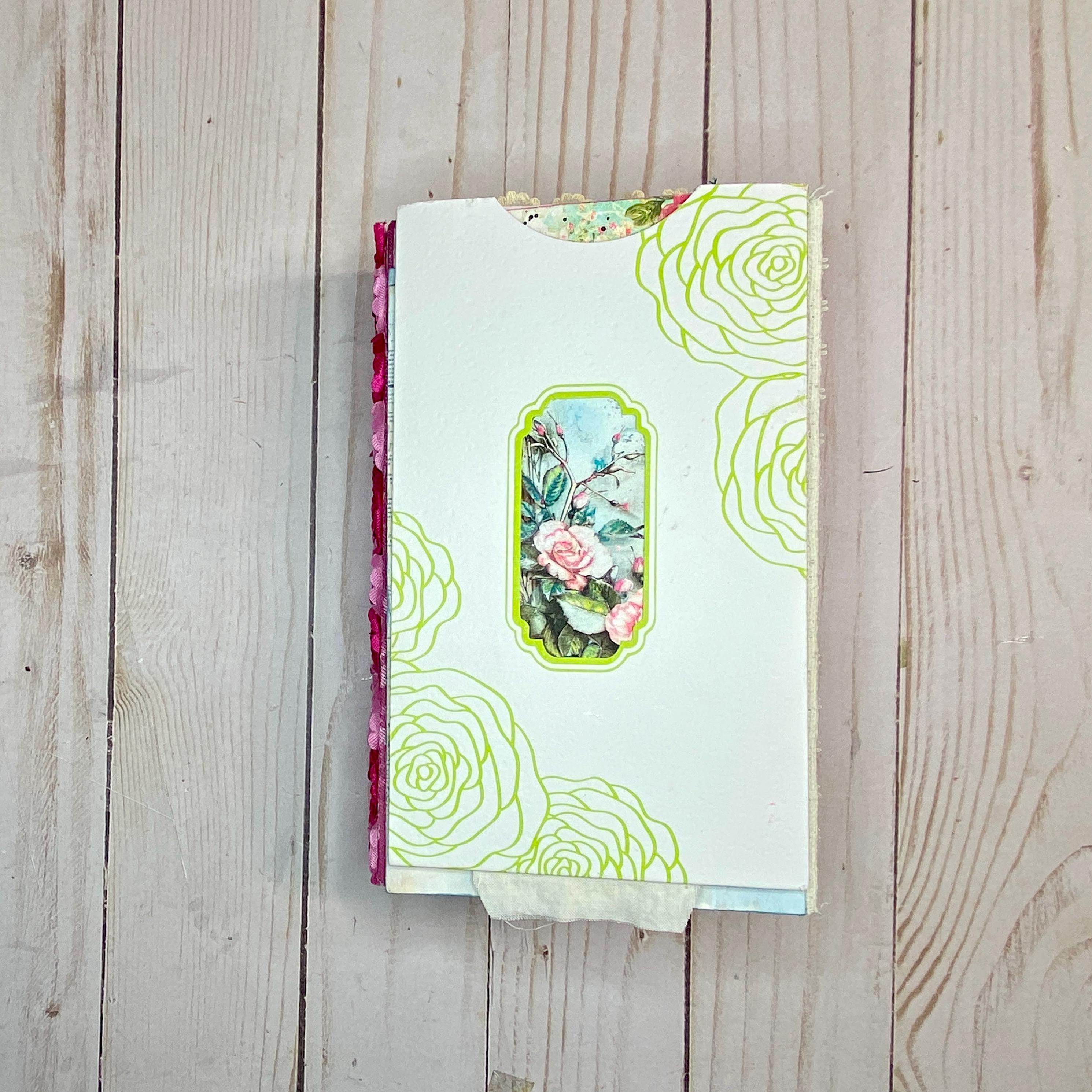 SPRING BLOOMS Journal. Junk Journal. Handmade Book. Holiday. Gift ...