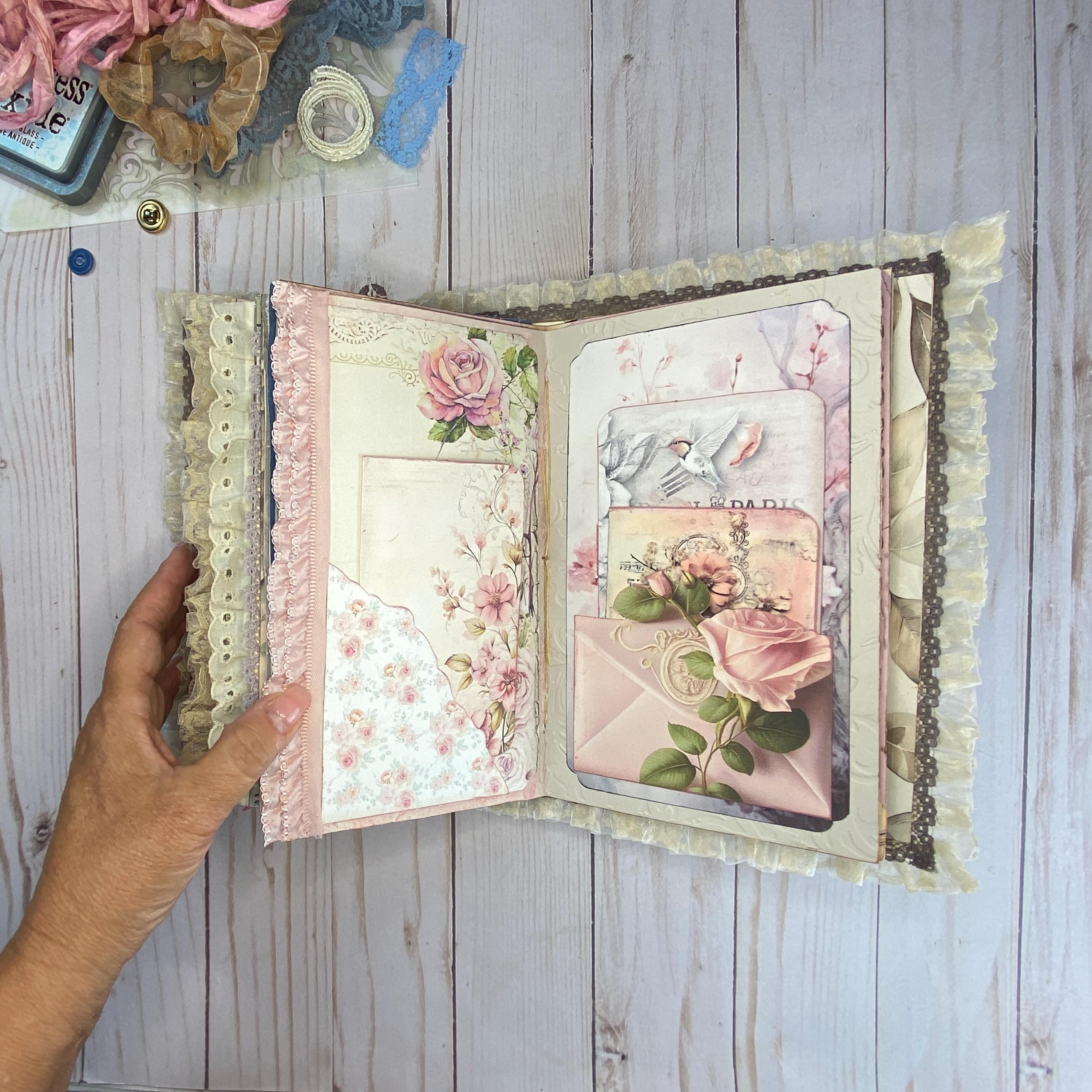 LIN ET FLEUR Journal. Memory Keeper. Photo Album. Junk Journal. Art ...