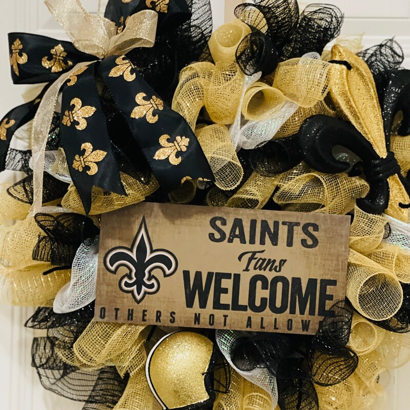 Saints Wreath - Etsy