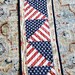 Patriotic Table Runner - Etsy