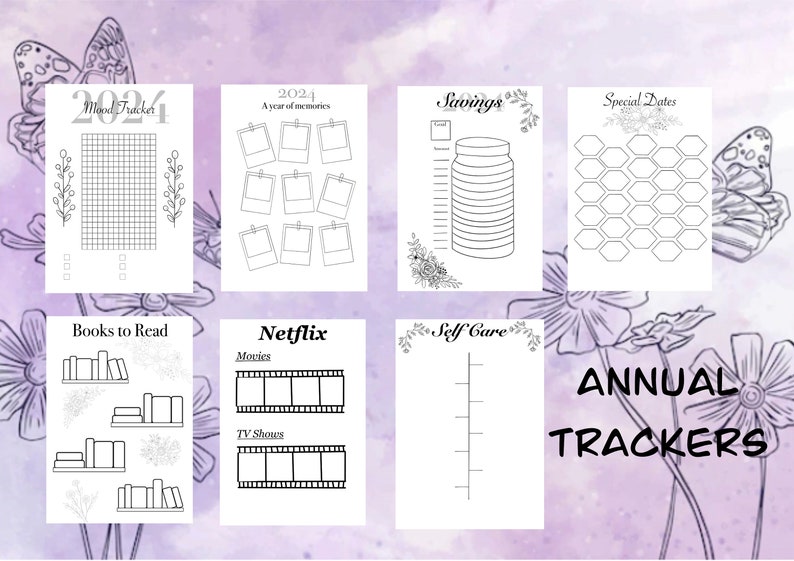 Pre-made Bullet Journal Digital/printable - Etsy