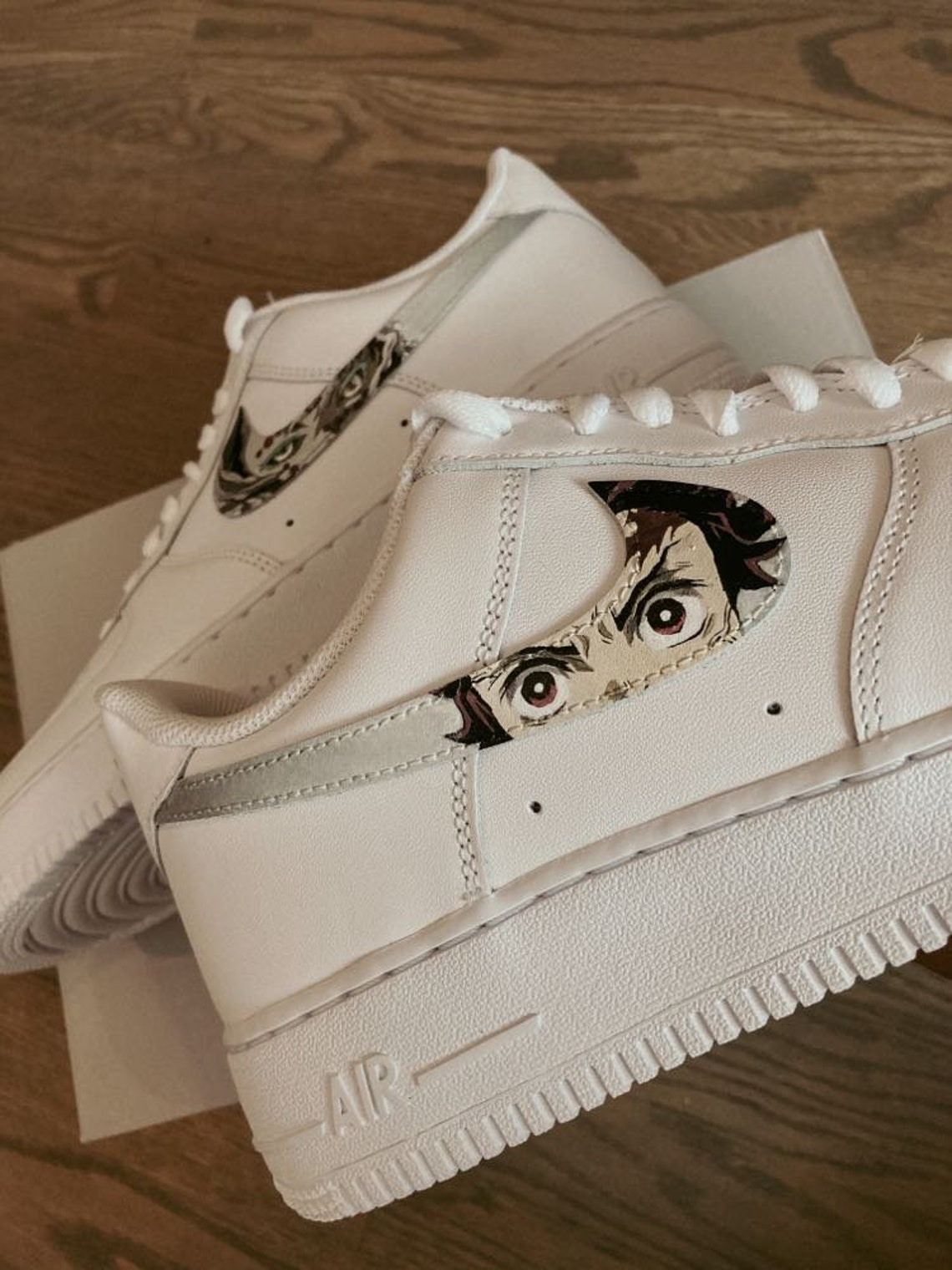Anime Eyes Af1's (af1's + Design) - Etsy